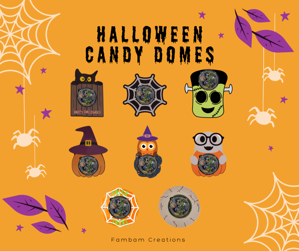 Halloween Candy Domes | Fambam Creations